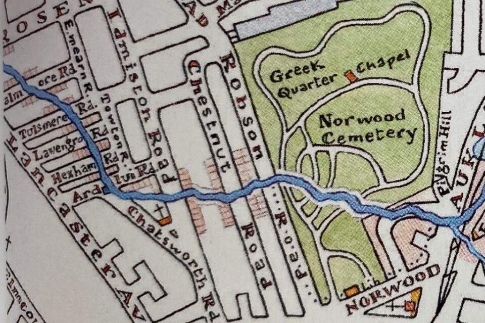 River Effra Walk with Map (Self-Guided)