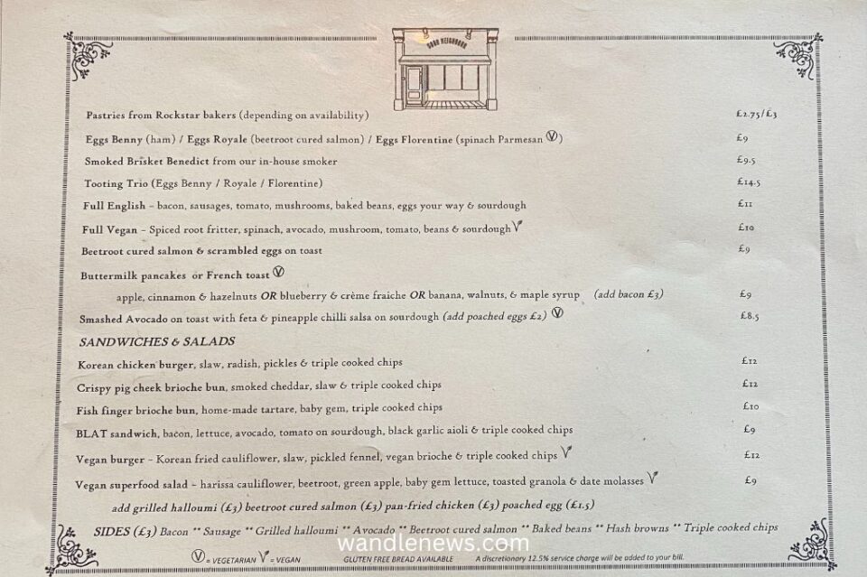 13 Best Spots for Brunch in Tooting