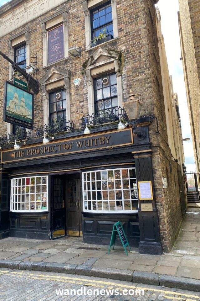 History of The Prospect of Whitby in Wapping, London