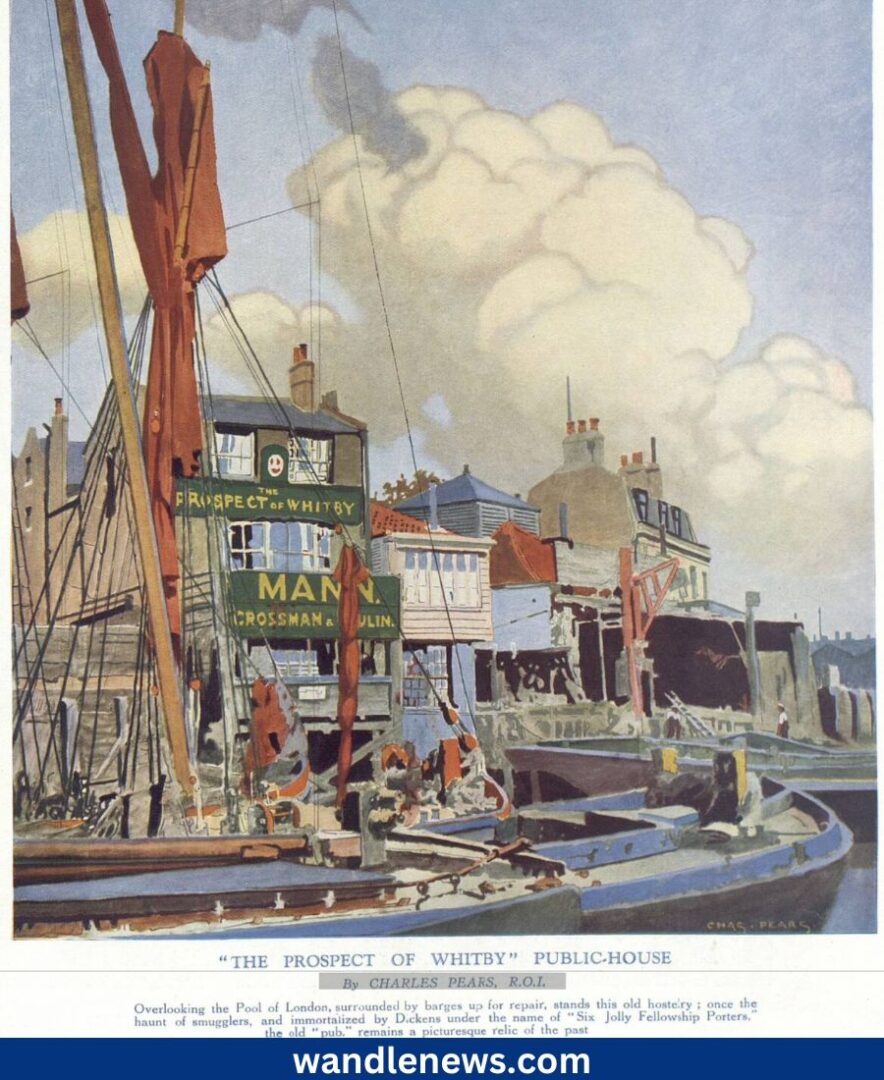 History of The Prospect of Whitby in Wapping, London