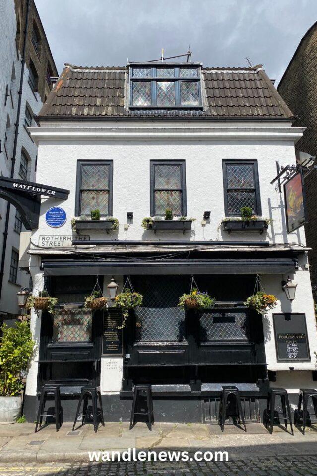 History of the Mayflower Pub in Rotherhithe, London