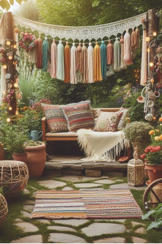 27 Hippie Garden Ideas for Your Outdoor Oasis