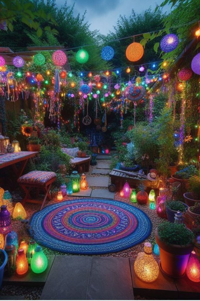 27 Hippie Garden Ideas for Your Outdoor Oasis