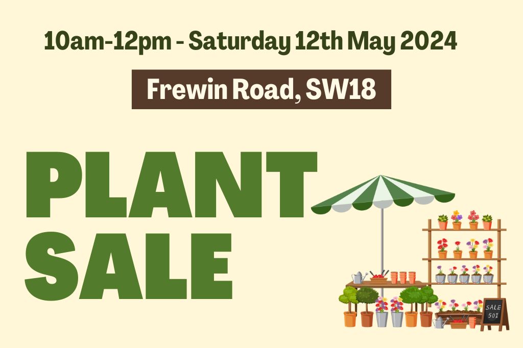Plant Sale on Frewin Road, Wandsworth Common - Wandle News