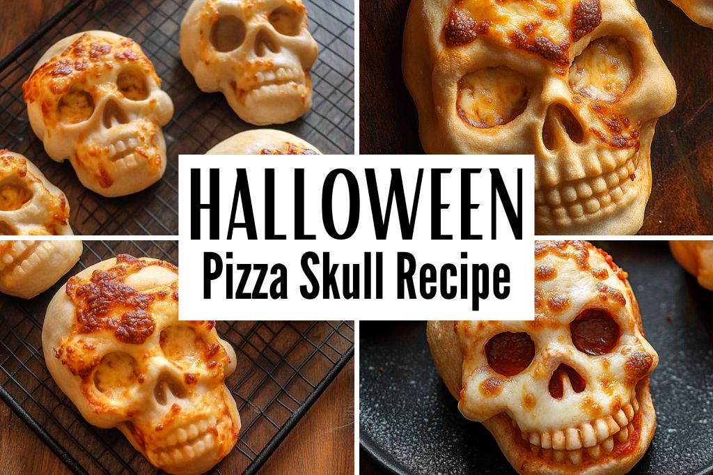 Creepy Halloween Pizza Skulls to Blow Your Guests Away!