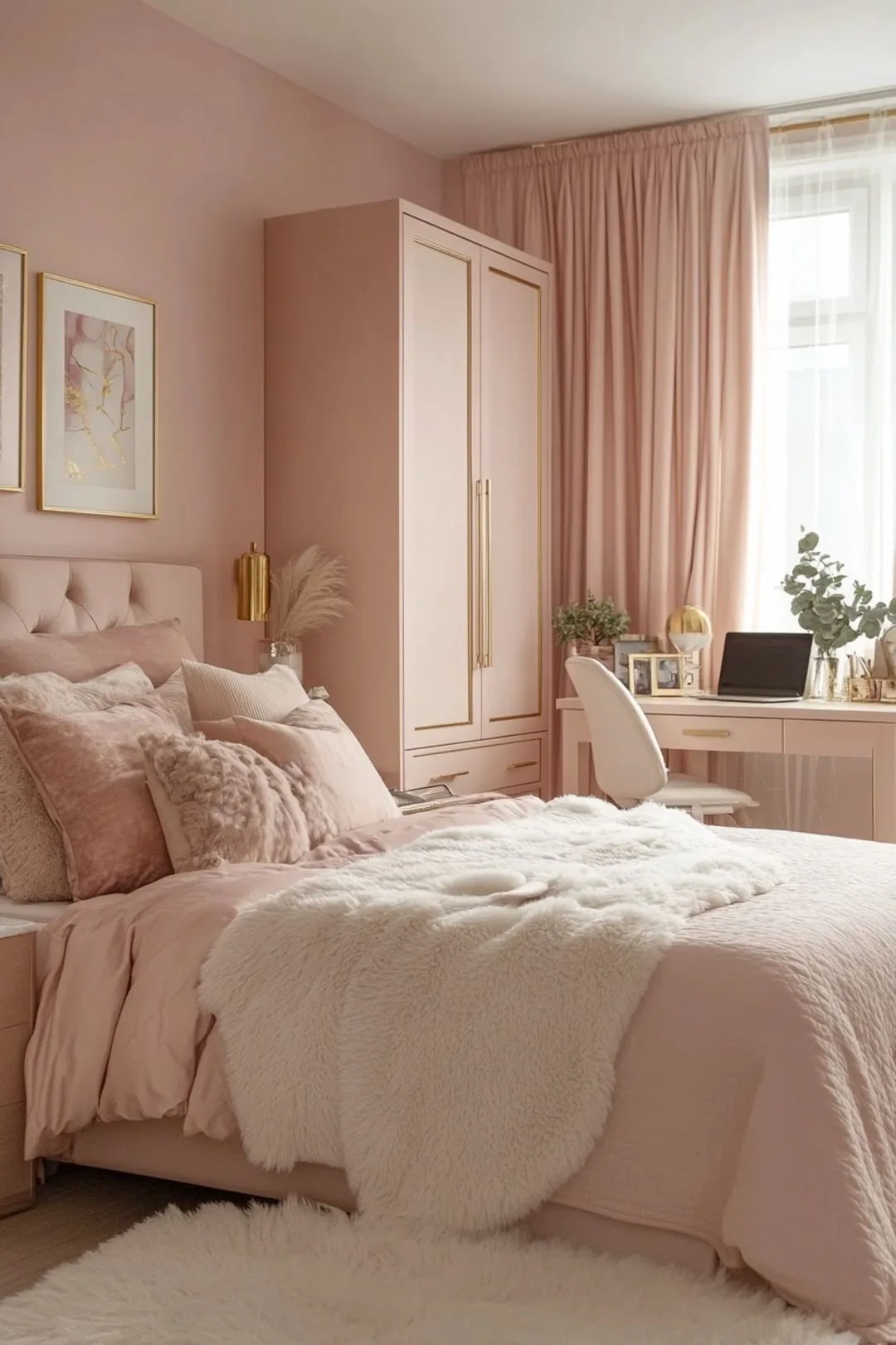 23 Beautiful Pink Bedroom Ideas for Adults