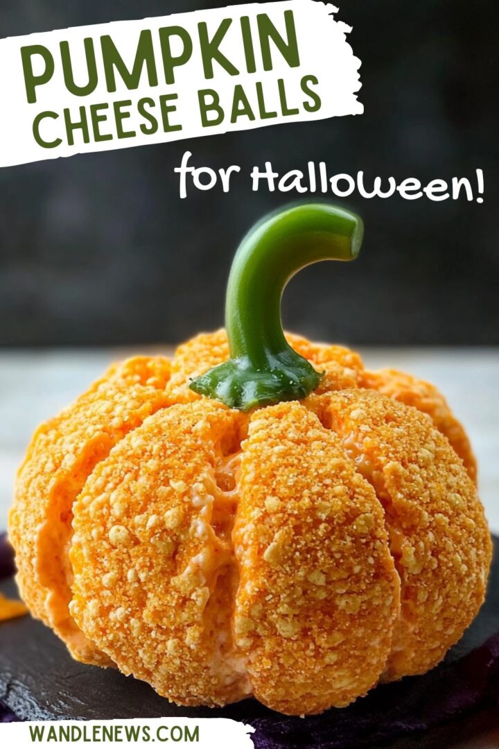 Pumpkin Cheese Balls: A Spooky and Delicious Fall Treat