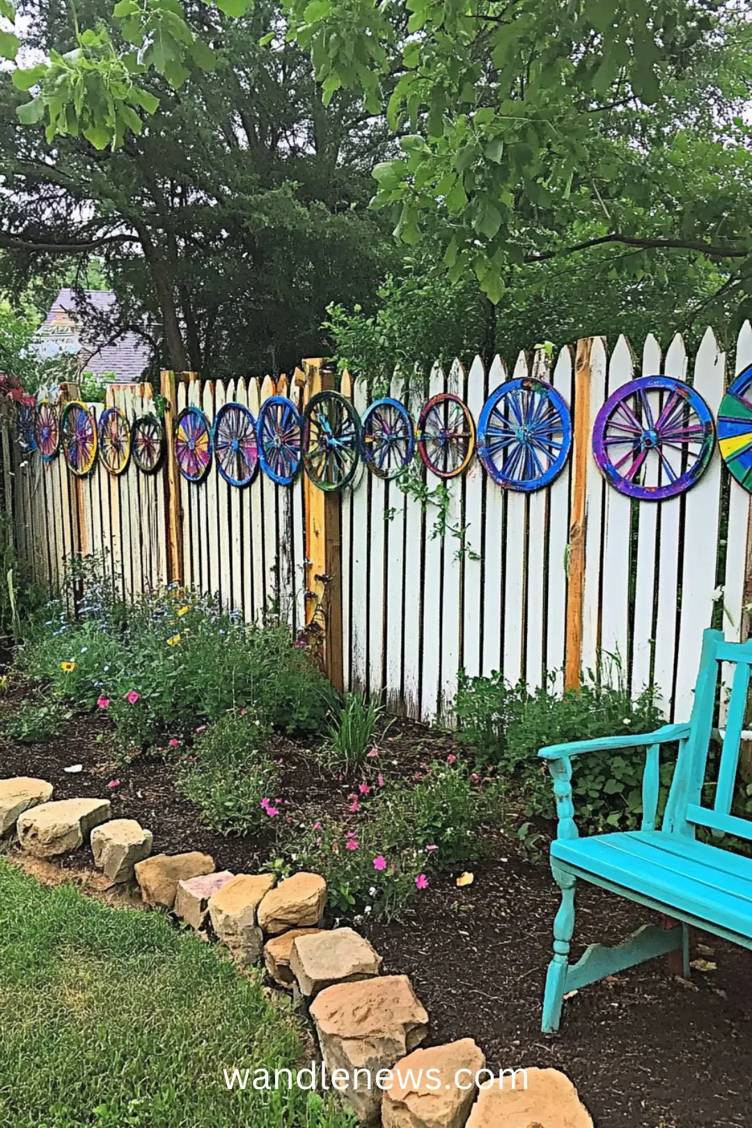 23 Creative Ideas to Transform Your Garden Fence into Art