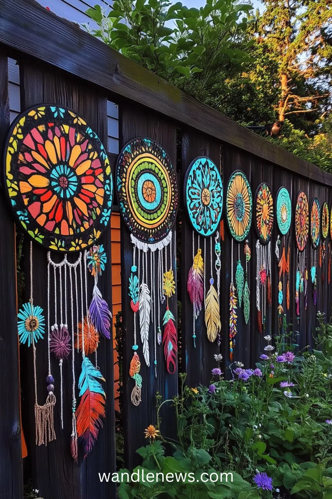23 Creative Ideas to Transform Your Garden Fence into Art