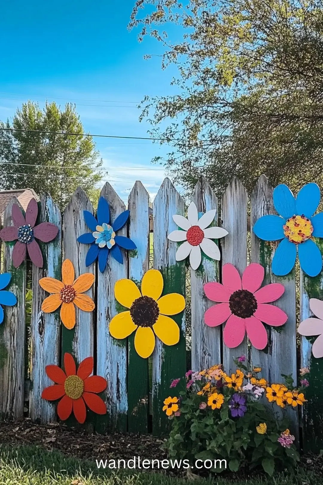 23 Creative Ideas to Transform Your Garden Fence into Art