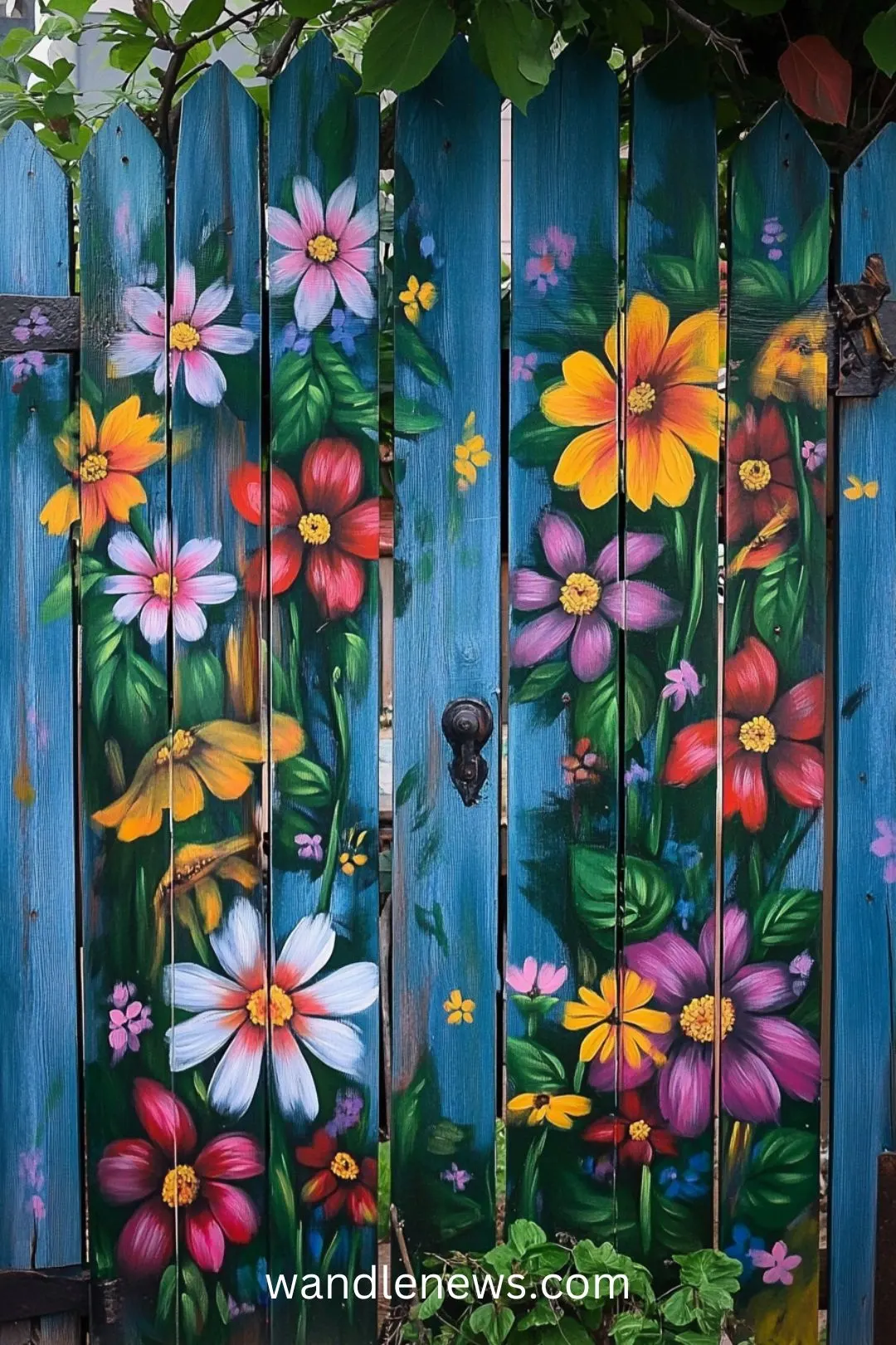 23 Creative Ideas to Transform Your Garden Fence into Art