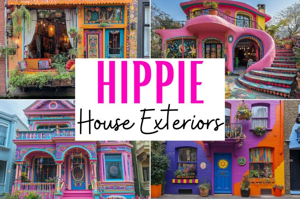 33 Hippie House Exterior Ideas to Inspire Your Own Boho Home