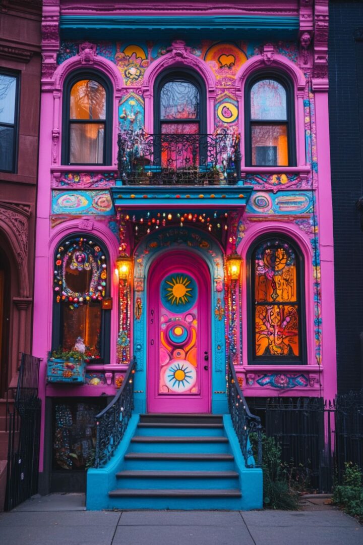 33 Hippie House Exterior Ideas to Inspire Your Own Boho Home