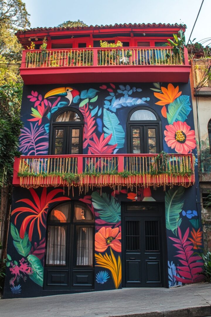 33 Hippie House Exterior Ideas to Inspire Your Own Boho Home