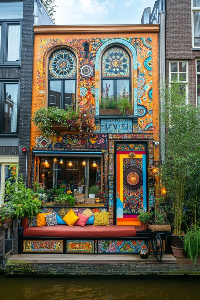 33 Hippie House Exterior Ideas to Inspire Your Own Boho Home